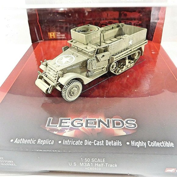 Corgi | Other | New Corgi Legends Us M3a Half Track Hc6403 Diecast ...